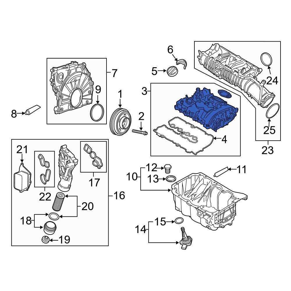 For Mini Cooper Countryman 2020-2024 Mini 11129452895 Engine Valve ...
