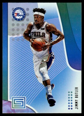 2018-19 Panini Status Blue Jimmy Butler Philadelphia 76ers #58 Parallel ...