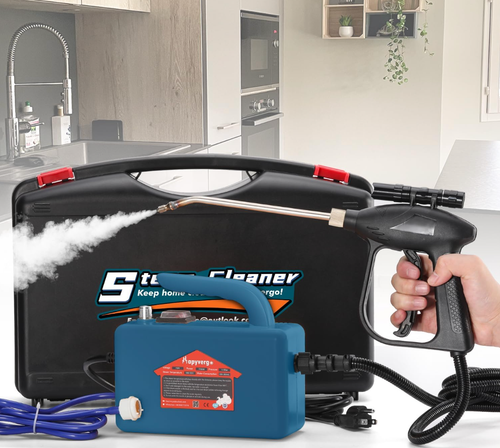 Car Engine Steam Cleaner High Pressure Steamer Cleaning Grout Tile Auto ...