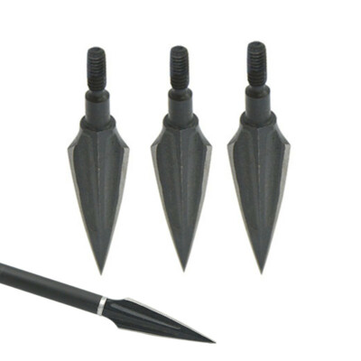 Traditional Broadheads Arrowhead Screw Tips Points Archery Arrows Bow ...