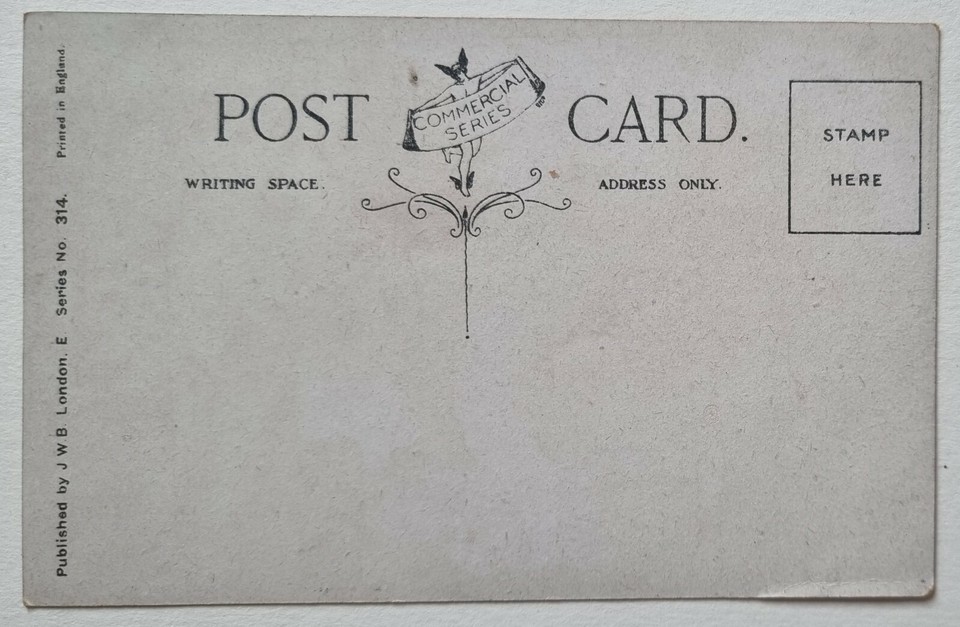 Vintage Cartolina Fabbro Presso Smithy Shoeing Un Cavallo Il Vecchio ...