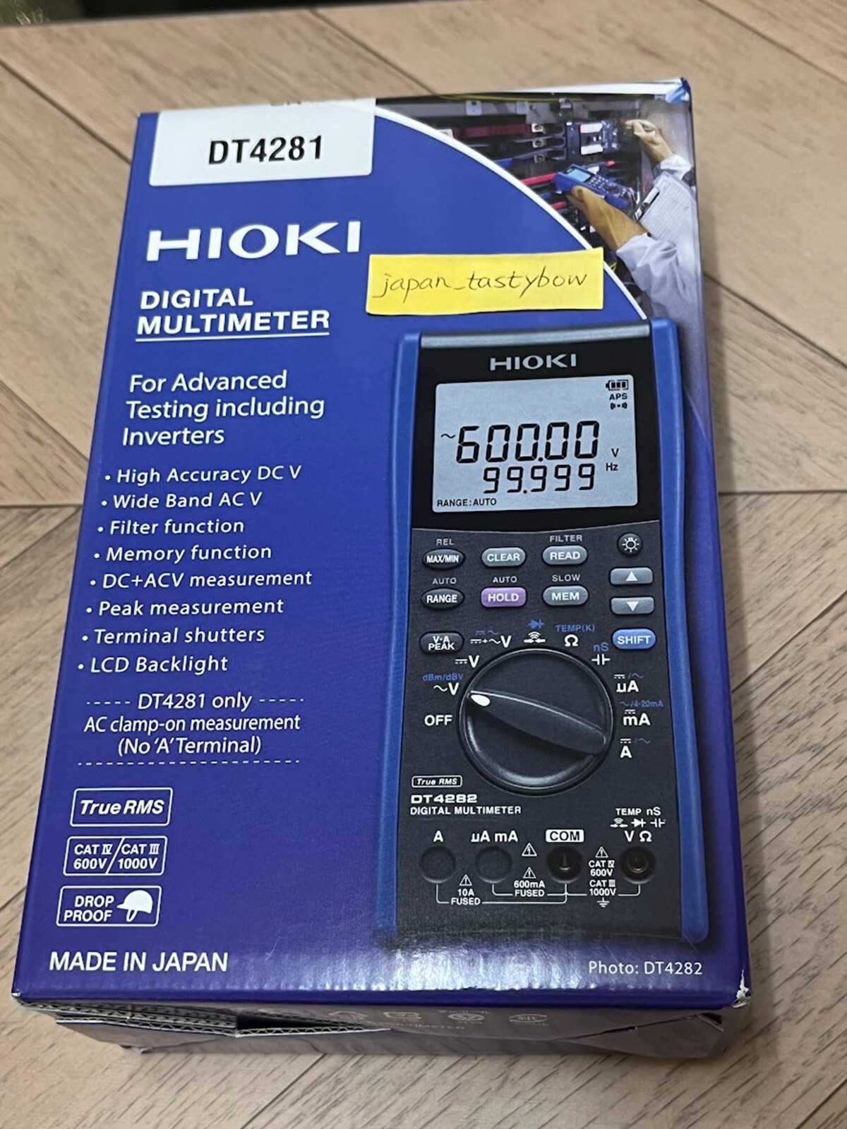 HIOKI DT4281 Digital Multimeter AC clamp compatible type Blue Portable ...