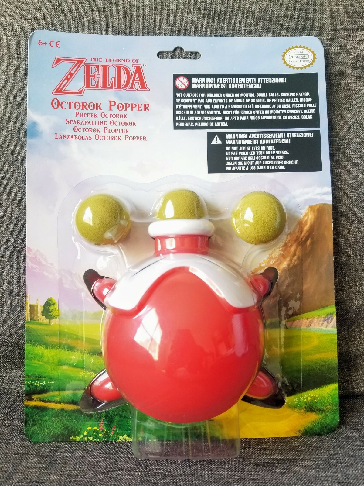 The Legend of Zelda - Octorok Popper Toy by Nintendo (Octopus Enemy ...