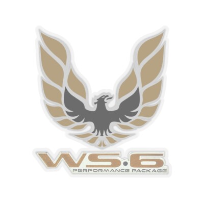 Tan Beige WS6 Firebird Trans Am Kiss-Cut Stickers | eBay