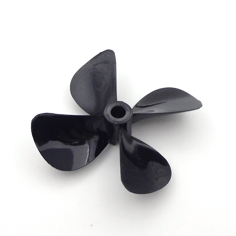 Model Boat Propeller 60mm 70mm 5mm Shaft PC 4-Blades Prop for RC Bait ...