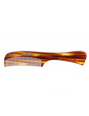 Kent 14T Rake Comb For Thick Hair Tortoiseshell Hand Made Sawcut ...