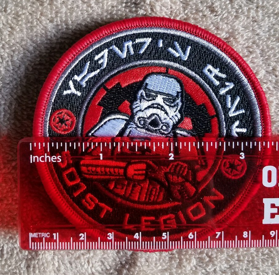 501st LEGION Combat Tactical Black Ops Iron On STAR WARS Patch | eBay