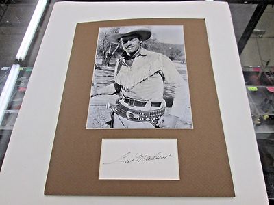 Guy Madison Actor 11 x 14 Autograph Matte w/coa | eBay