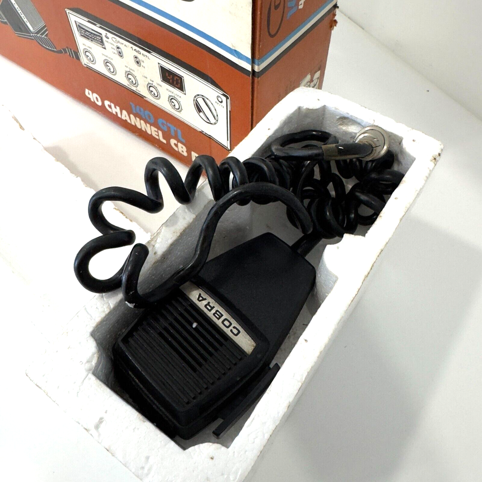 Cobra 140 GTL AM SSB CB Radio (Original Box/Inserts) + Radio for Parts ...