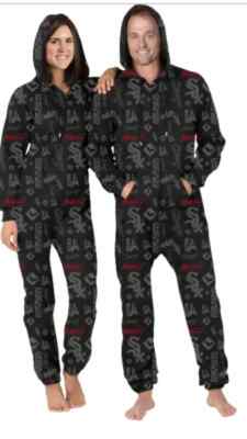 Chicago White Sox Onsey Onesey Adult Pajamas SGA Size M &XL | eBay