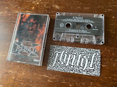 VTG 2000 X-RAIDED XORCIST VENGENCE MINE CASSETTE TAPE RAP BLACK MARKET ...