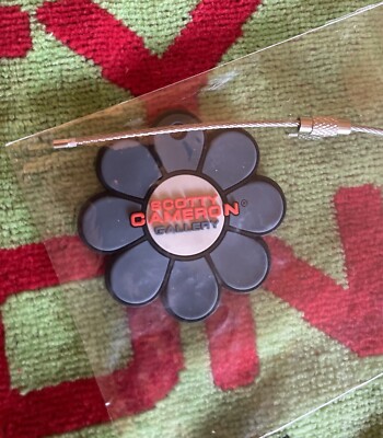 Scotty Cameron Flower Key Fob Blue/Grey | eBay