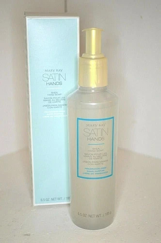 Mary Kay Satin Hands Shea Hand Soap Fragrance Free 6.5oz #10 | eBay