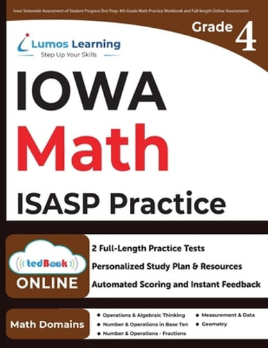 4th Grade Math Practice Workbook and Full-length Online Assessments ...