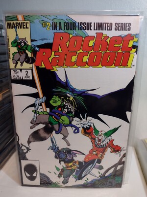 Rocket Raccoon #2 (1985, Marvel) New Warehouse Inventory in VG/VF ...