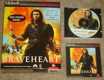 Braveheart Entertainment PC CD 1995 | eBay