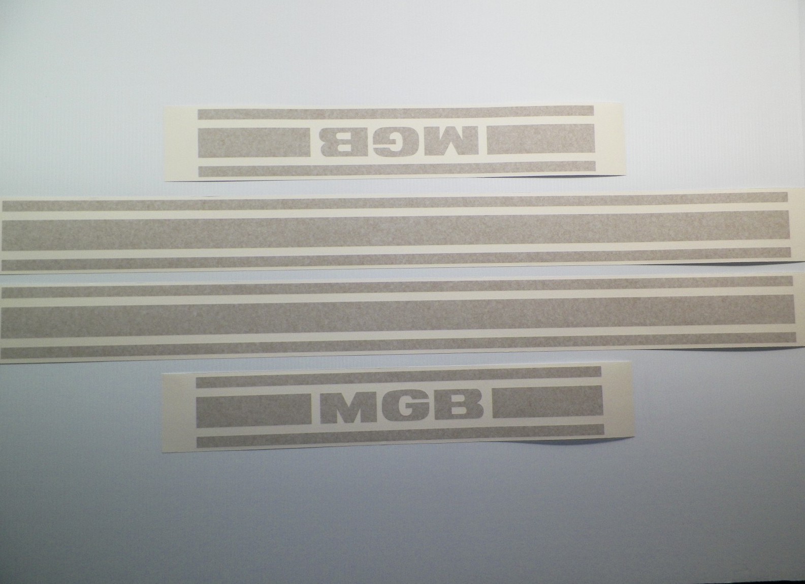 New 1962-1980 MG MGB Triple Lower Rocker Side Body Stripe Kit V8 | eBay