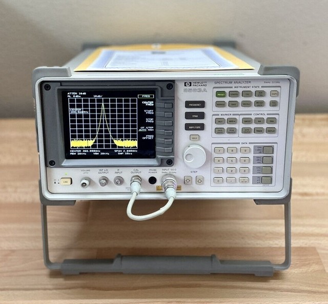 HP 8563A Spectrum Analyzer 9 kHz to 26 GHz for sale online | eBay