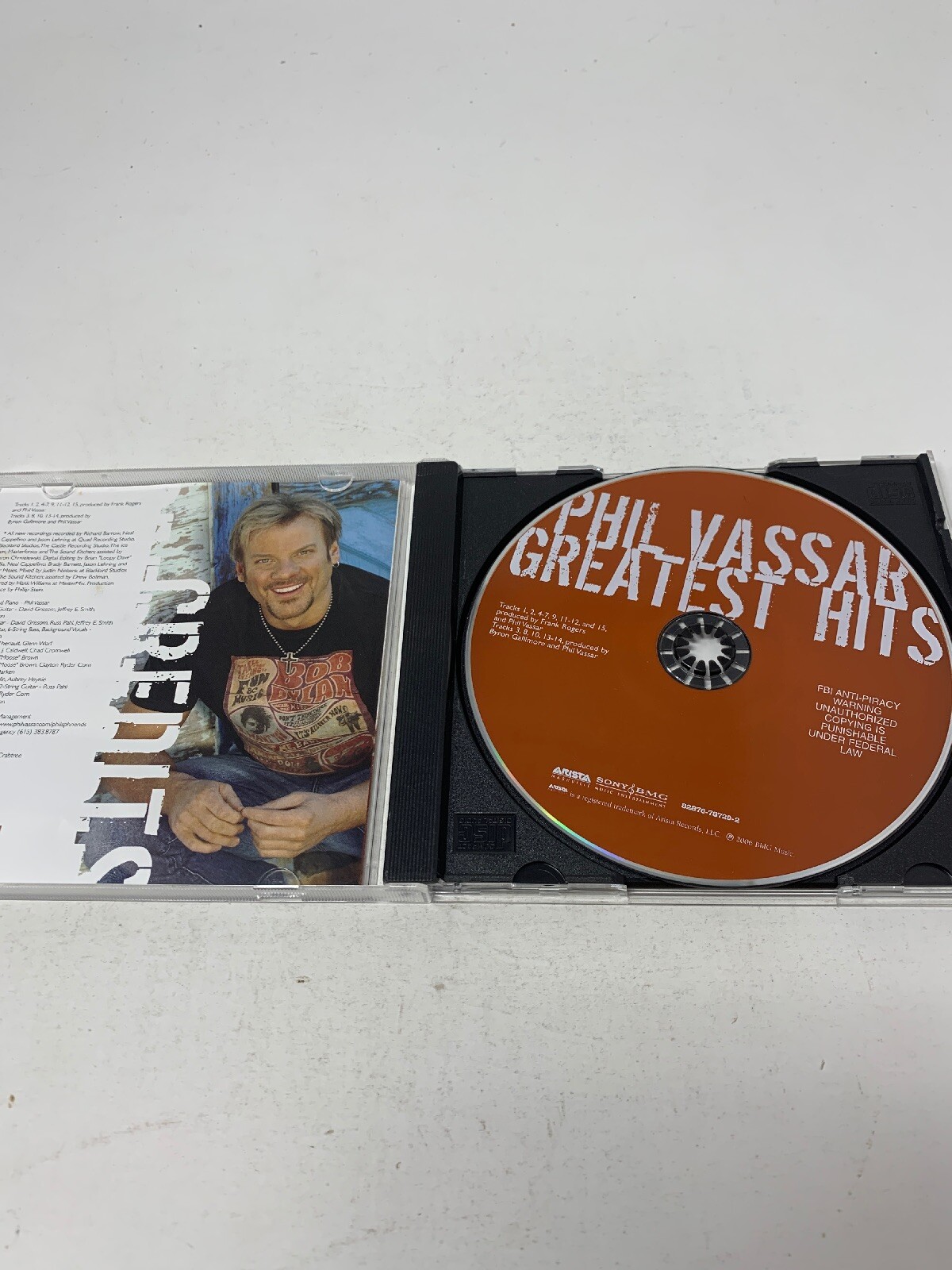 Greatest Hits, Vol. 1 by Phil Vassar (CD, May-2006, Arista/GRP ...