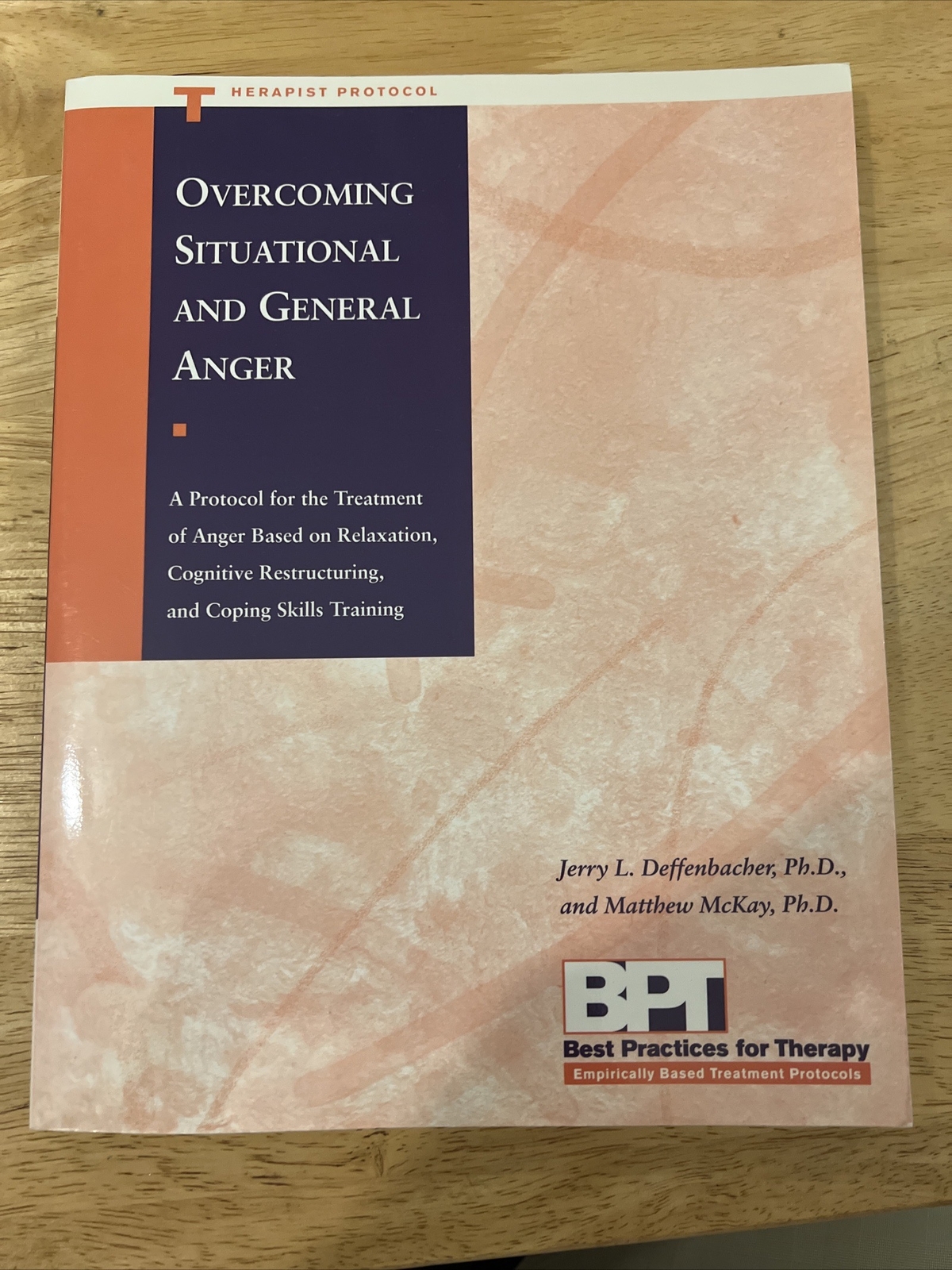 Overcoming Situational and General Anger : Therapist Protocol by ...