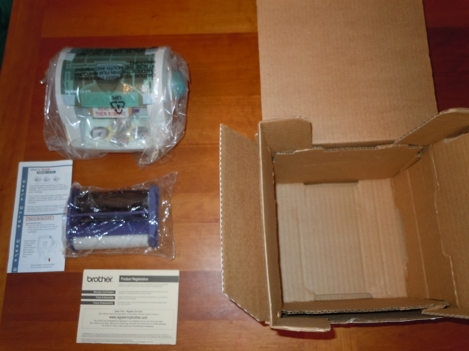 Laminating Machine & Adhesive Cartridge Brother Backster Laminator LX ...