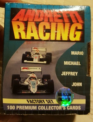 1992 Collect-A-Card Andretti Racing Factory Set (100) | eBay