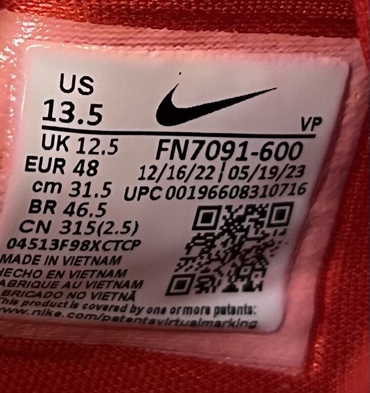 BRAND NEW Nike KD 16 TB Promo Kevin Durant University Red Basketball ...