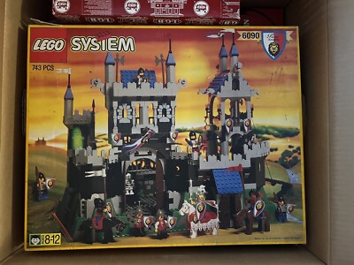Lego Vintage Medieval Castle 6090 Drawbridge 6078 and Royal Joust 6095 ...