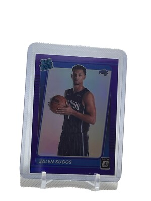 2021-22 Optic Jalen Suggs Purple Prizm Rated Rookie RC #179 Magic | eBay