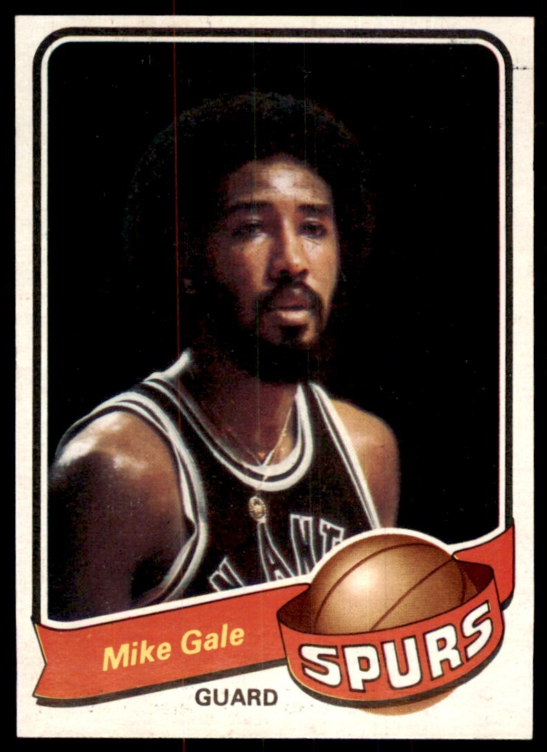 1979-80 TOPPS MIKE GALE SAN ANTONIO SPURS #122 (T103) | eBay