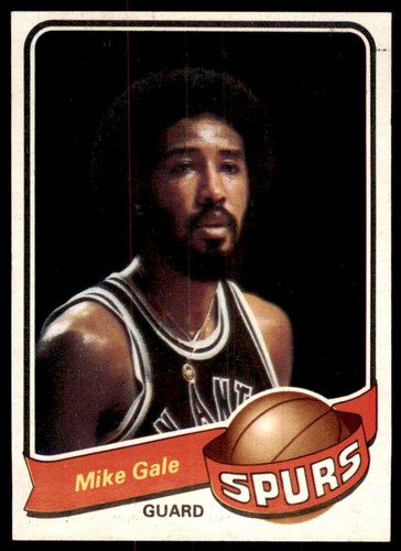 1979-80 TOPPS MIKE GALE SAN ANTONIO SPURS #122 (T103) | eBay
