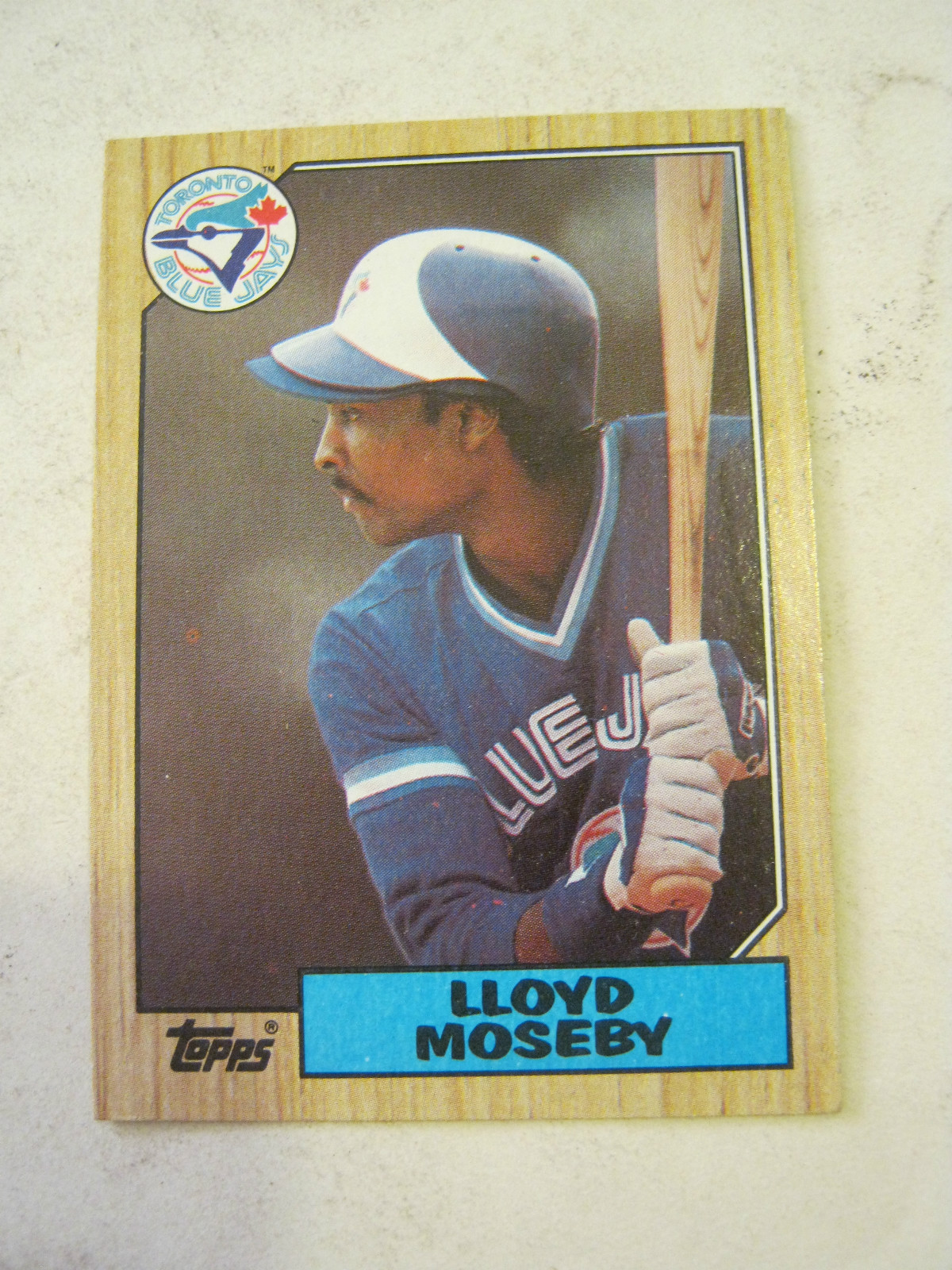 1987 Topps #210 Lloyd Moseby Baseball Card, (EB1-33) | eBay