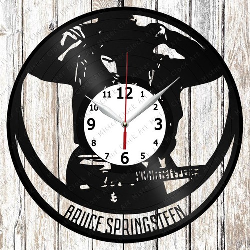 Bruce Springsteen Vinyl Wall Clock Made of Vinyl Record Original gift ...