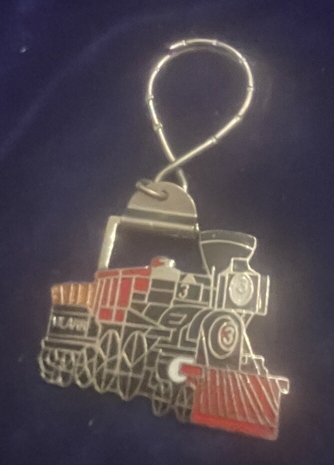 Steam Engine Key Chain Or I Can Make It A Watch FOB Your Choice. | eBay