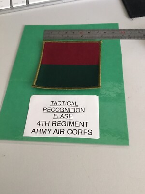 NEW 4th REGIMENT ARMY AIR CORPS TAC TACTICAL RECOGNITION FLASH | eBay UK