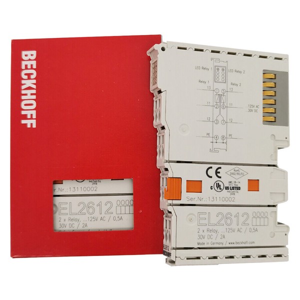 Beckhoff EL2612 2-Channel Relay Output Terminal for sale online | eBay