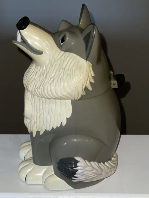 EUC Vintage 90's Fun Damental Too Ltd Wolf UConn Husky Howling Cookie ...