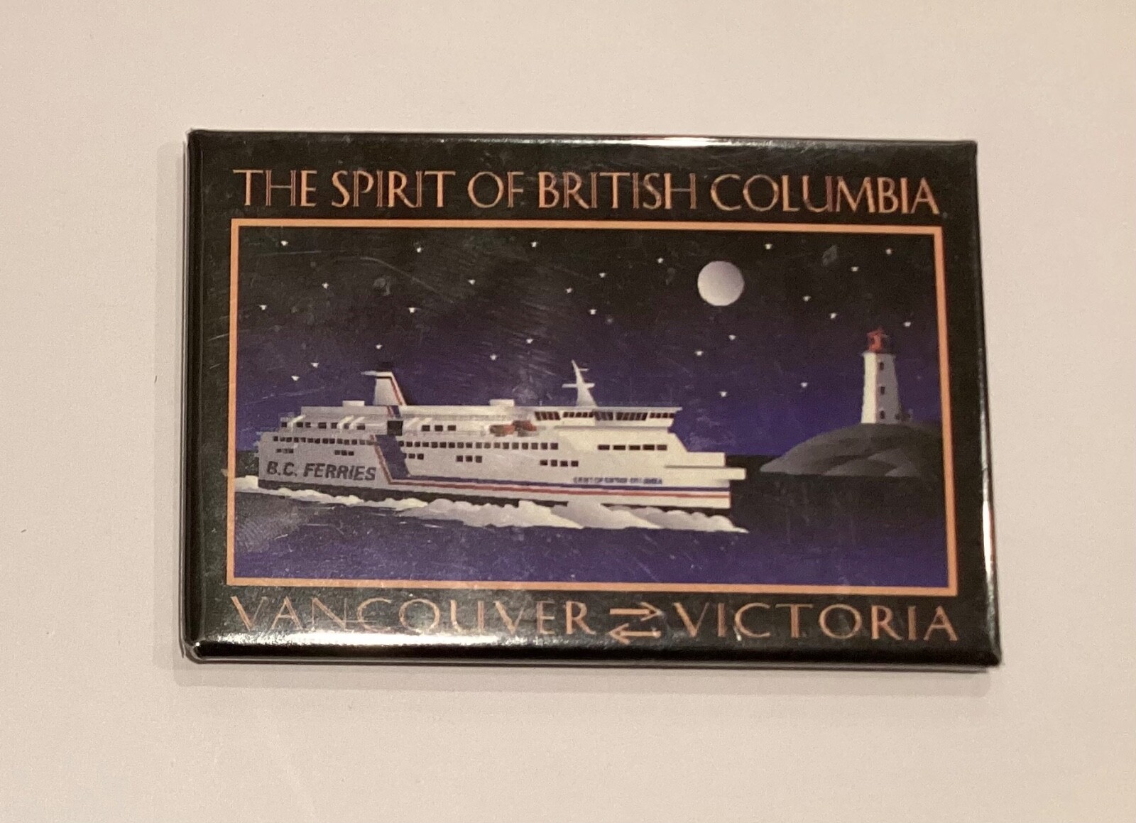 B.C. Ferry Vancouver Victoria Spirit of British Columbia Canada Fridge ...