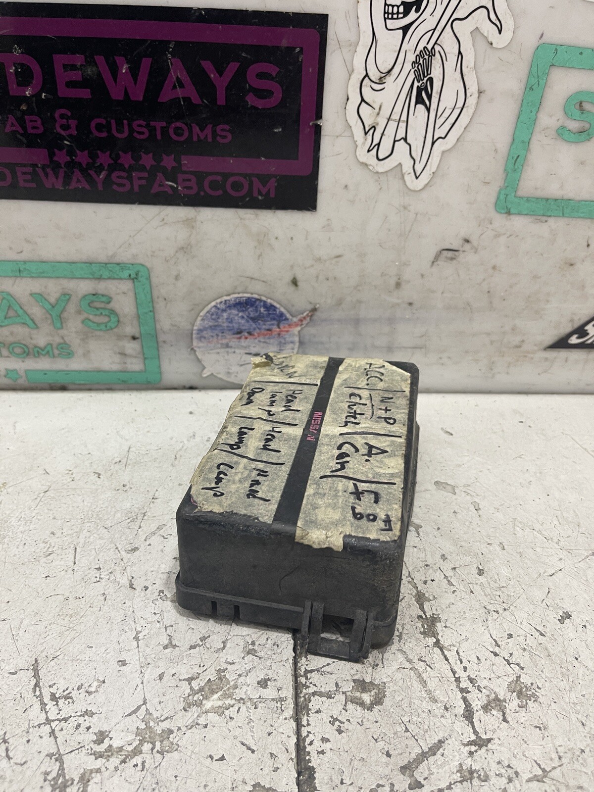 89-94 Nissan 240sx S13 OEM Fuse/relay Box Cover Lid Plastic | eBay