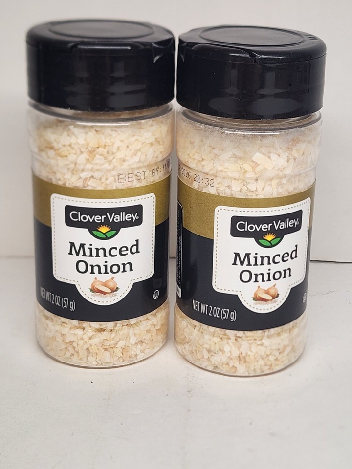 Clover Valley Minced Onion 2oz Shaker 2 Pack | eBay