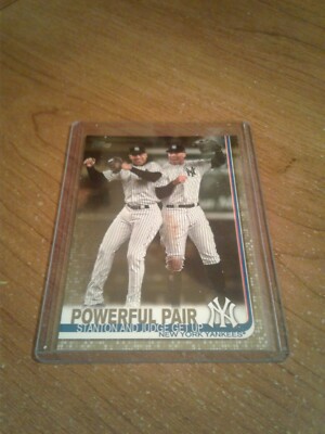 2019 Topps Yankees Judge Stanton Gold Card | eBay