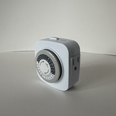 Outlet Timer Litesun, LTS-T84 125 Vac, 15 Amp, Mechanical Timer, Free ...