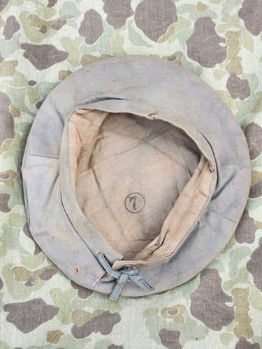 WWII Khaki British Beret Size 7 English Marine Commando Paratrooper ...