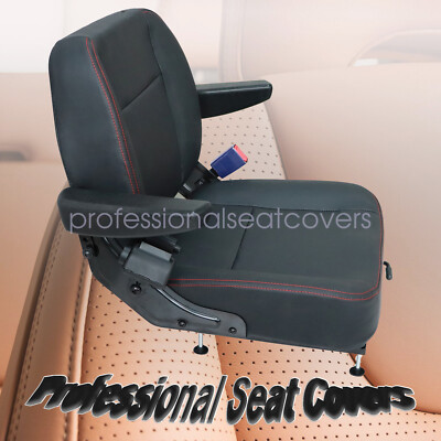 For Most Tractor Forklift Mower Dozer Telehandler Seat W/ Armrest ...