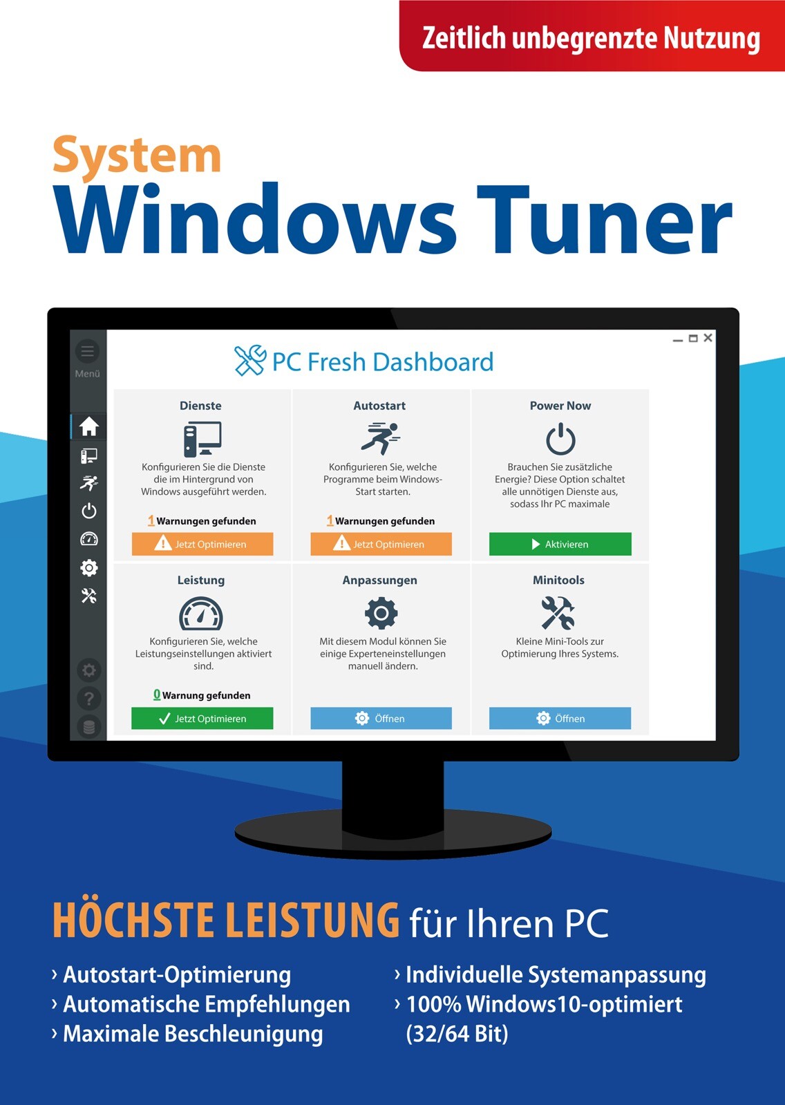 System Windows Tuner - Tuning - Speedup - Performance - PC Optimierung ...