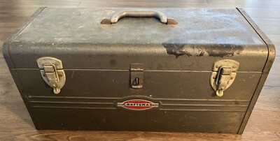 Vintage 1950’s Craftsman Mechanics Tool Box Original 6500 Excellent ...