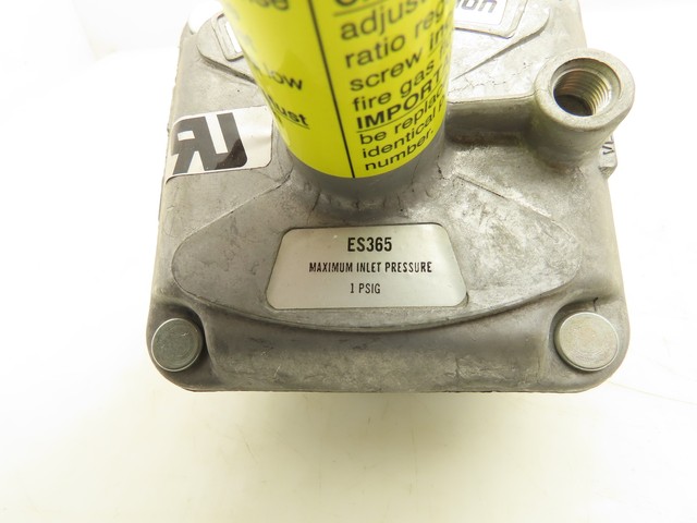 Maxitrol ES365 Eclipse Combustion Ratio Regulator 3/4" NPT Max Inlet 1 ...