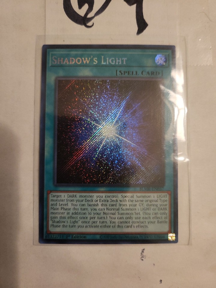 Yugioh Shadows Light - BLMR - Secret Rare 1st ED NM | eBay