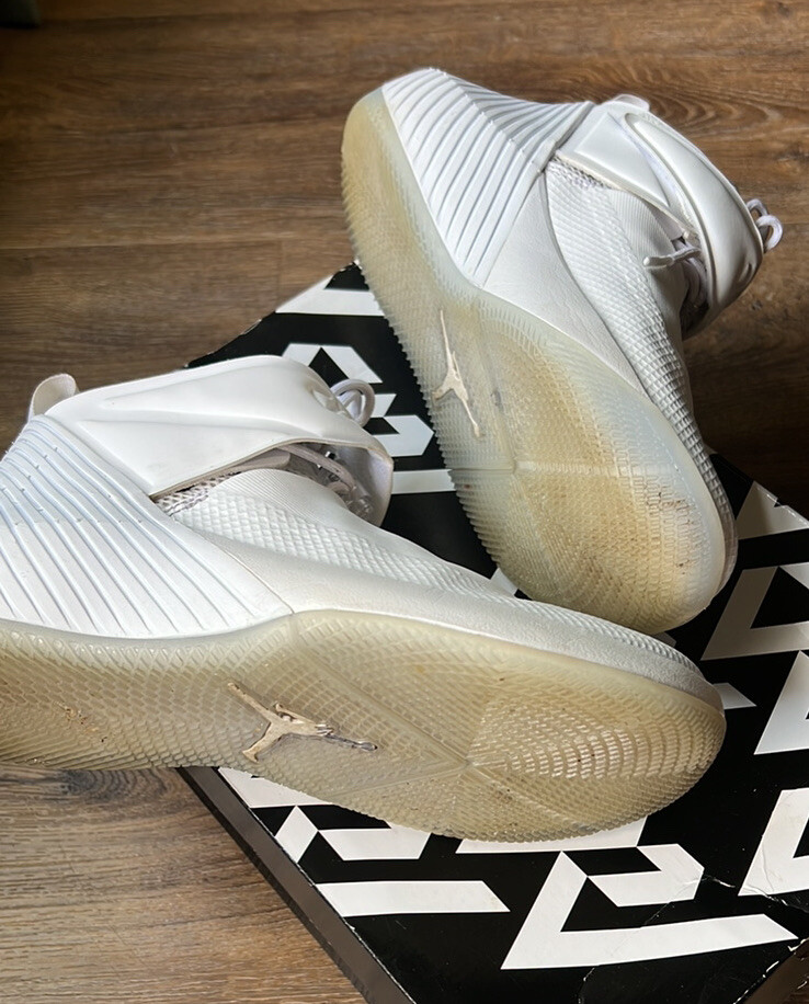 Nike Air Jordan Why Not Zero.1 Platinum White Size 6.… - Gem