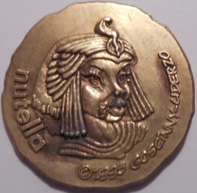 1995 NUTELLA Greece Token Goscinny-Uderzo. Dict Perpetual Caesar - Cleopatra !!! | eBay